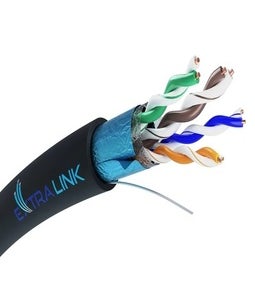 Kabel F/UTP kat 5e ekranowany zewnętrzny 100m