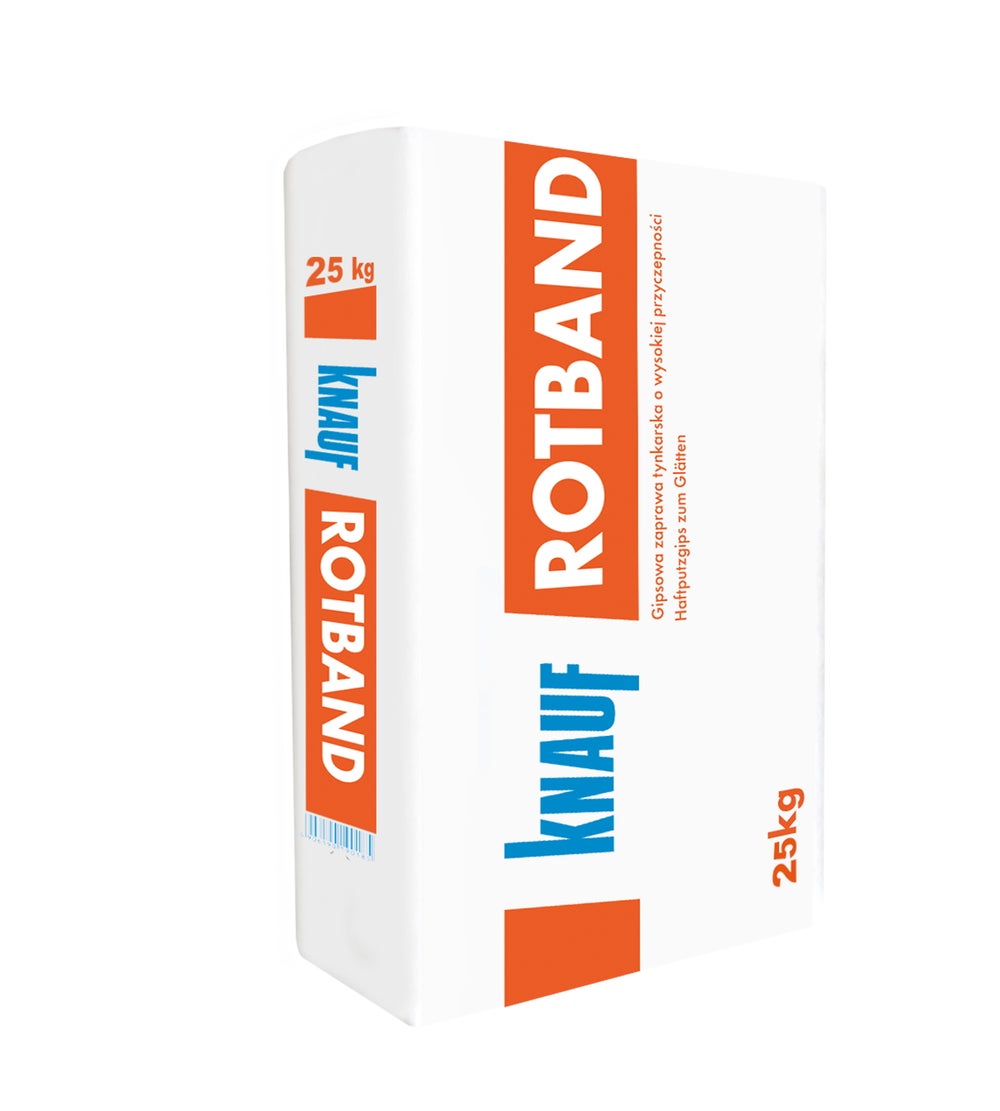 Tynk gipsowy ręczny Knauf Rotband 25 kg