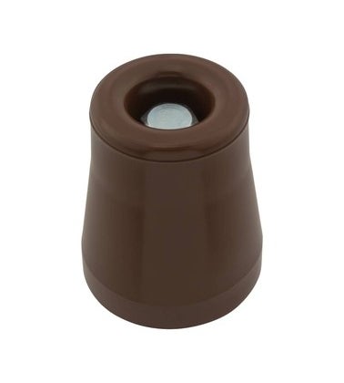 Odbojnik do drzwi gumowy przykręcany brązowy fi 50 mm
