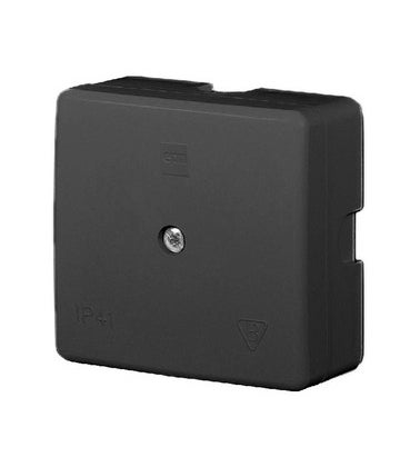 Puszka natynkowa IP41 60x60x30mm czarna