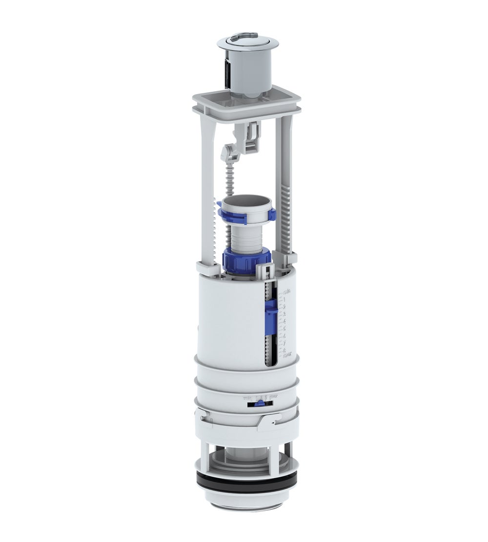 Zawór spustowy uniwersalny Duo Max z przyciskiem stop