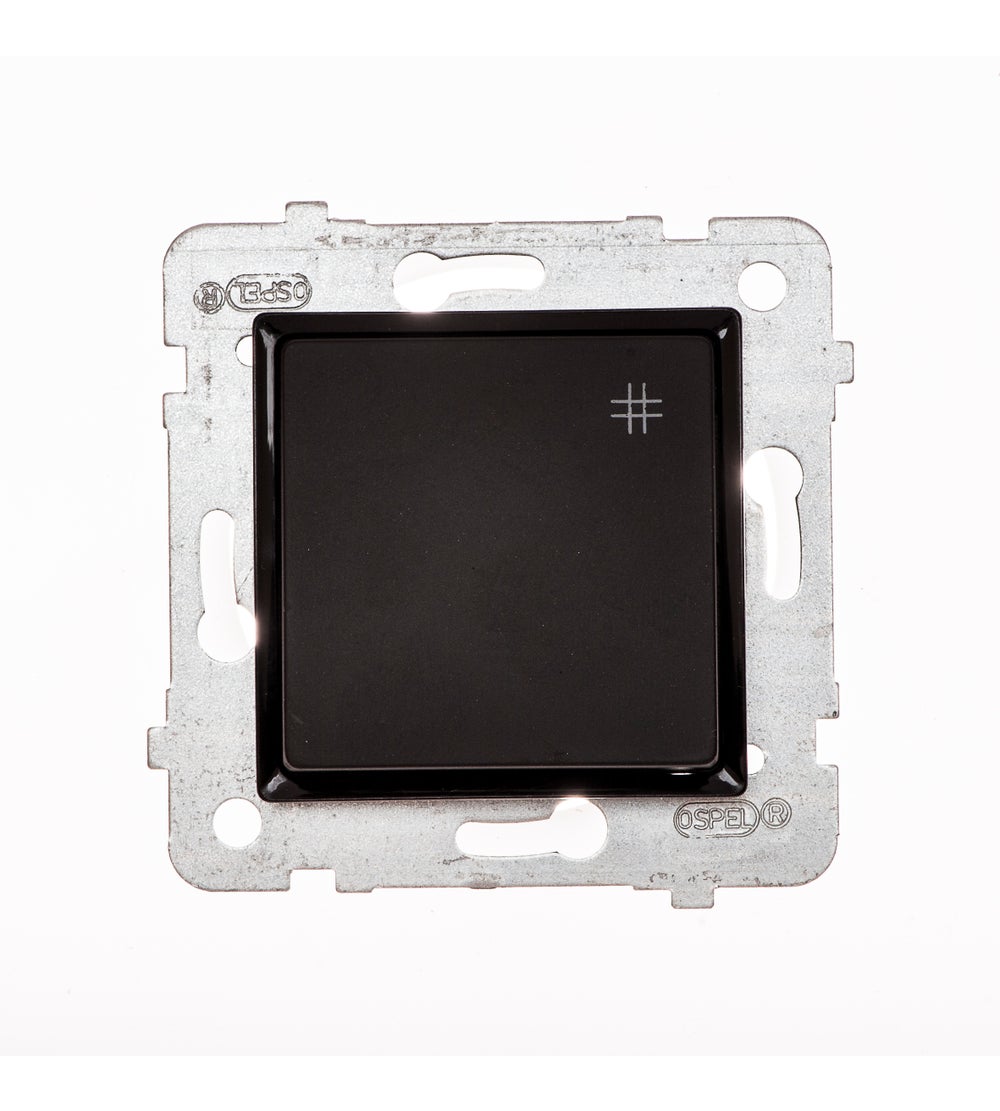 Polmark Rosa czarny mat łącznik krzyżowy