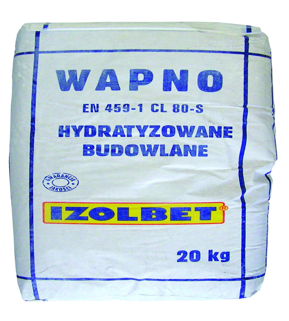 Wapno budowane 20 kg