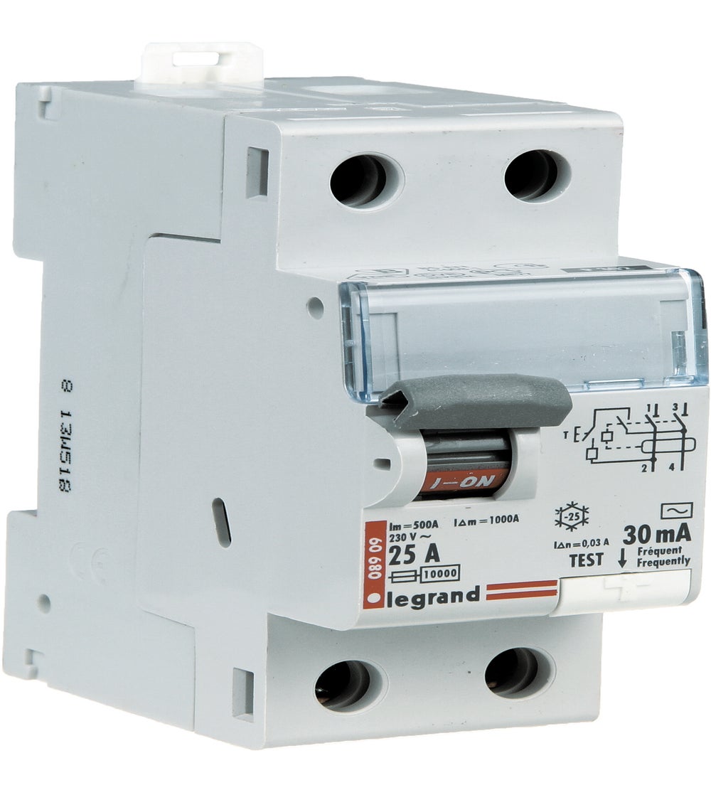 Wyłącznik różnicowoprądowy P302 2P 25A 30mA AC TX3 411509 Legrand