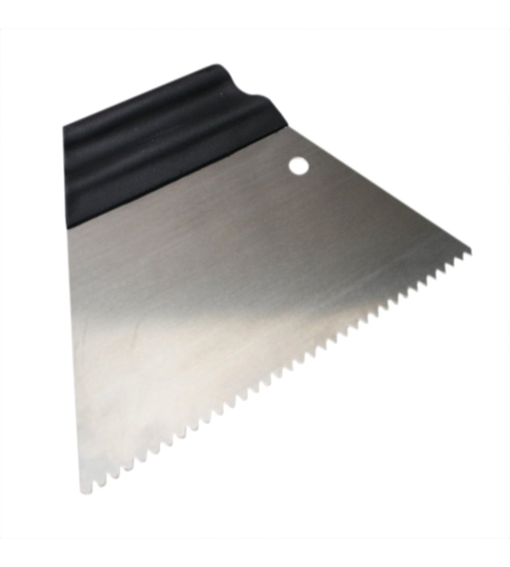 Szpachla trapezowa zebata 3x3 180 mm Kubala