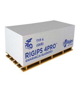 Płyta gipsowo-kartonowa standardowa Rigips 4 PRO 1200x2600x12,5 mm GKB typ A