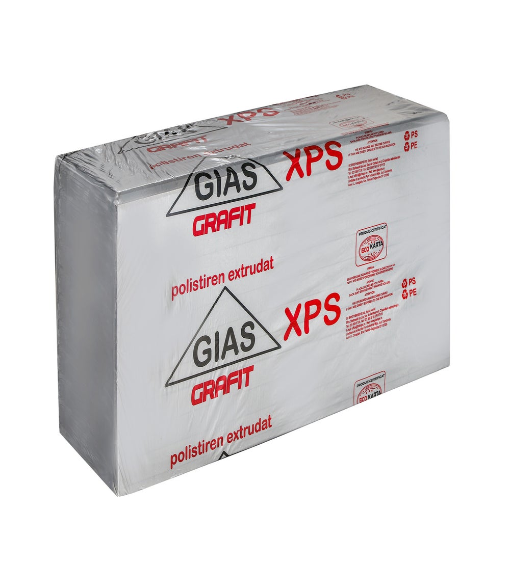 Polistyren ekstrudowany Gias XPS 100 mm 0,031 W/(mK) 2,9 m2