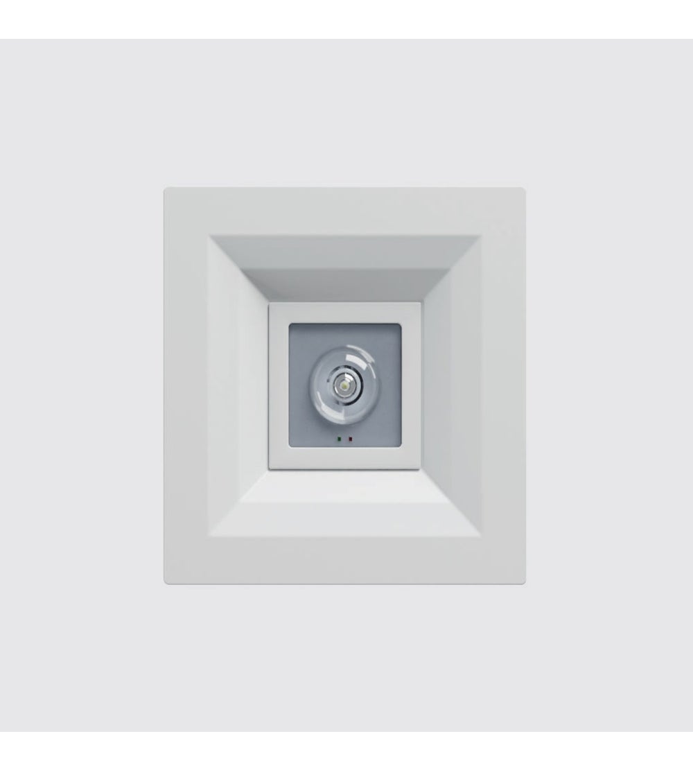 Oprawa awaryjna LOVATO podtynkowa ECO LED IP41 1W optyka uniwersalna 1h ...